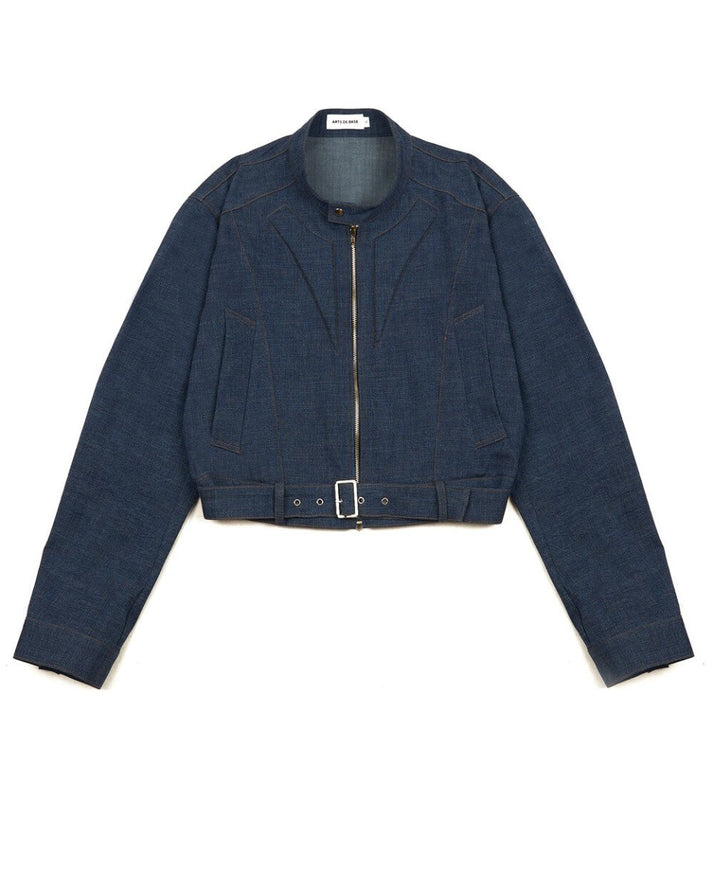 Denim Bike Jacket (Arts De Base) ＠SEOUL｜韓国ブランド・韓国レディースファッション通販｜@SEOUL